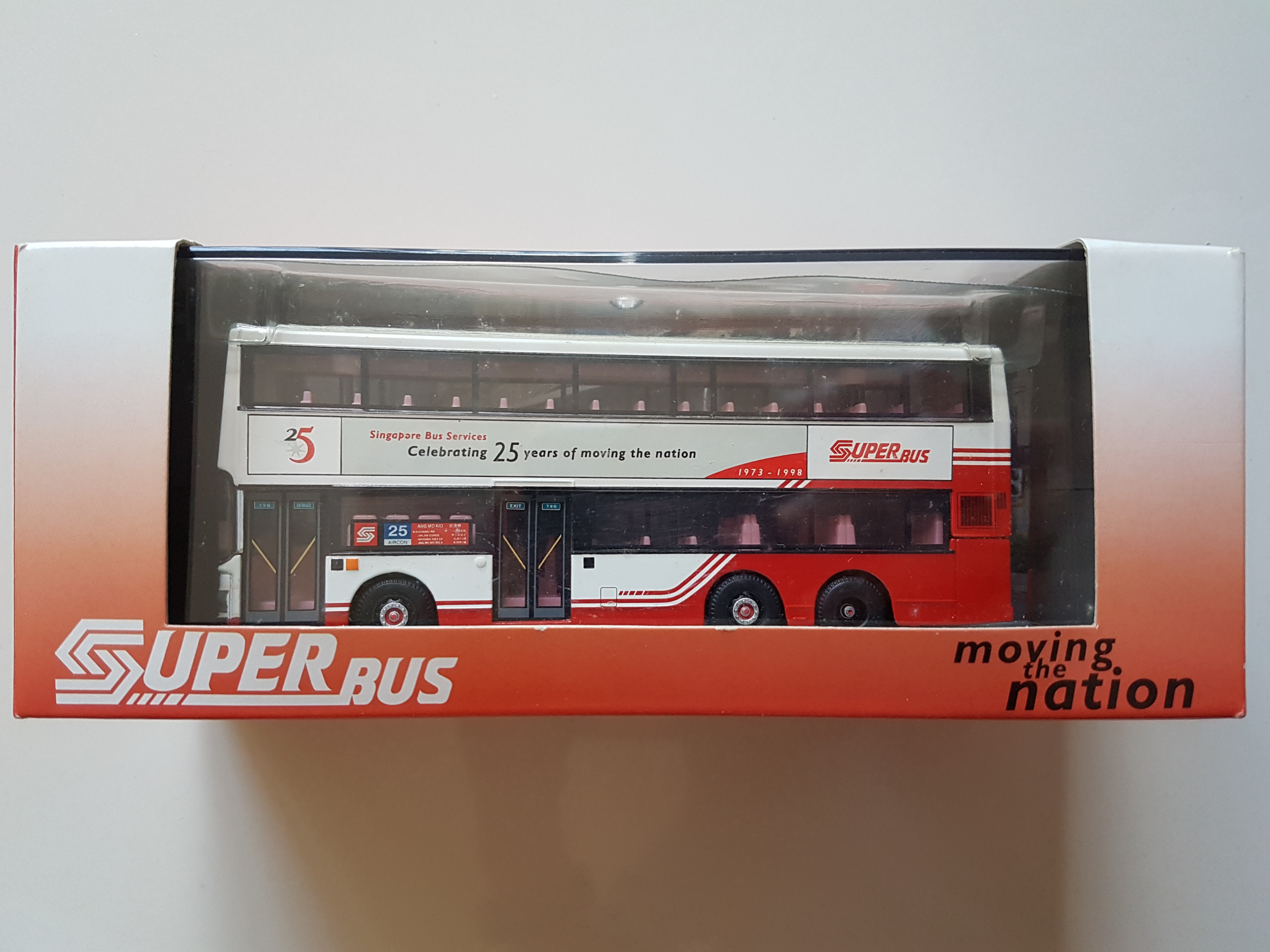 BNIB SBS Superbus Bus Model 1998, Hobbies & Toys, Memorabilia ...