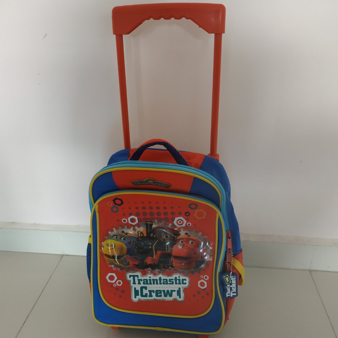 Brand New Chuggington Trolley School Bag, Babies & Kids, Going Out ...