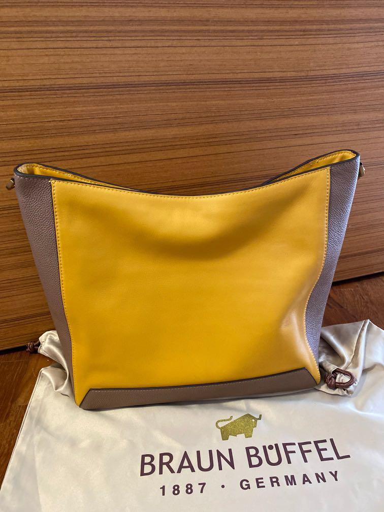 Brand New Braun Buffel Genuine Leather Handbag Leather Bag, Women's ...