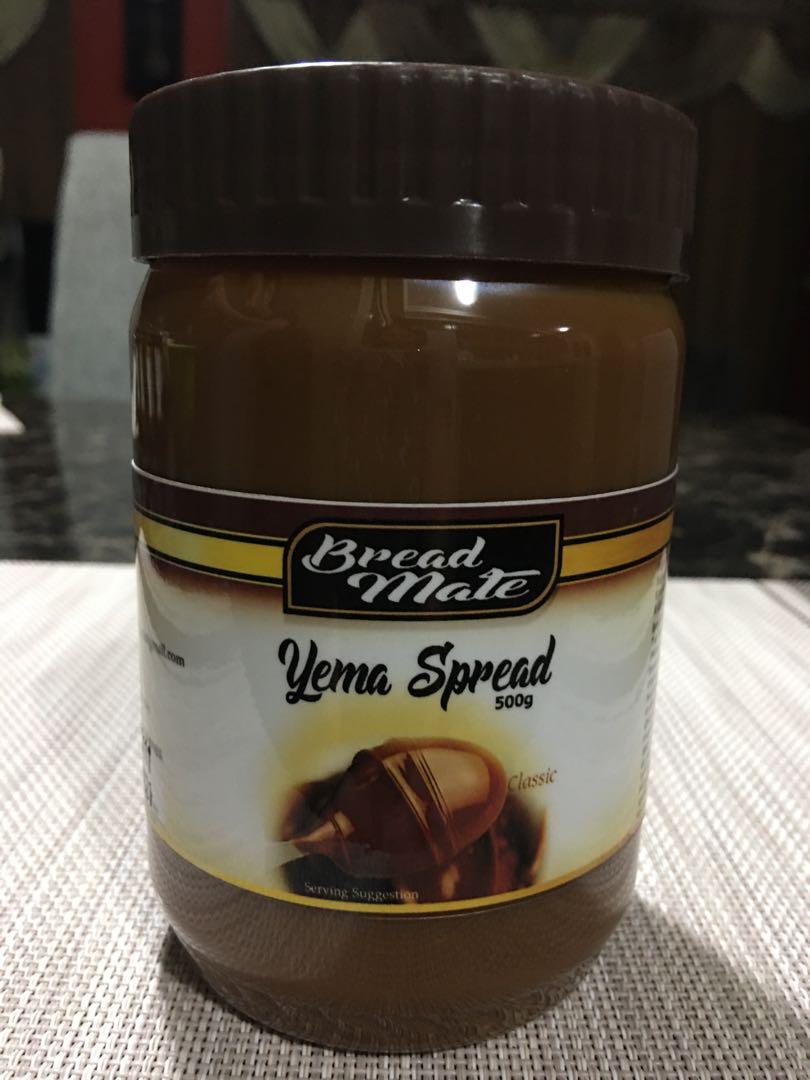 Bread mate yema spread on hand, Food & Drinks, Packaged & Instant Food on Carousell