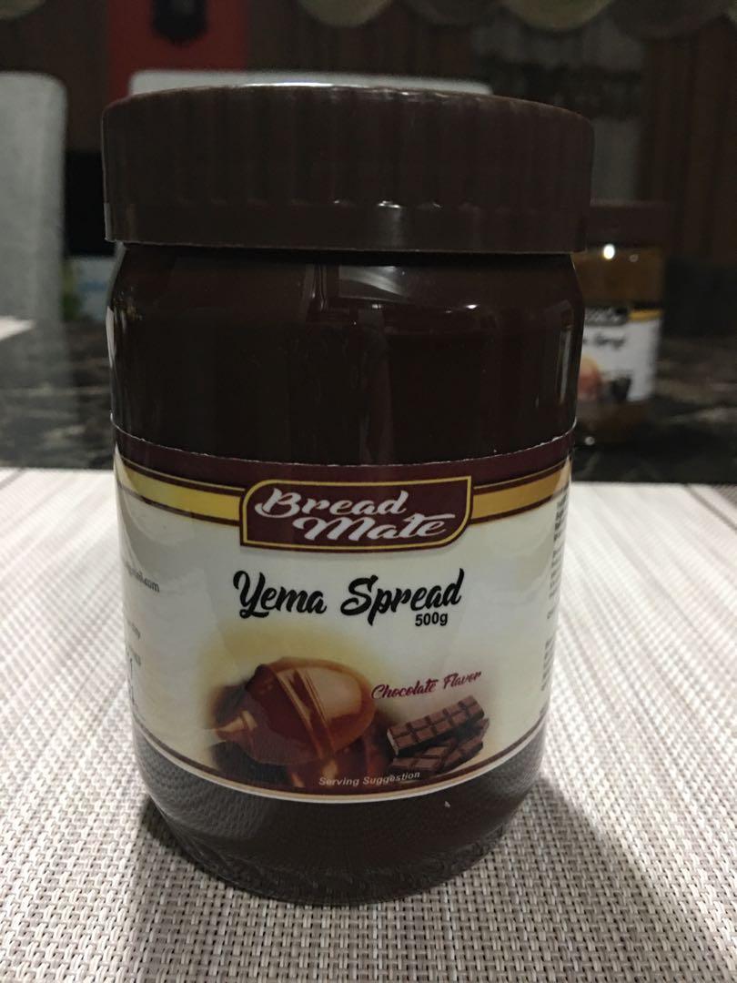 Bread mate yema spread on hand, Food & Drinks, Packaged & Instant Food on Carousell