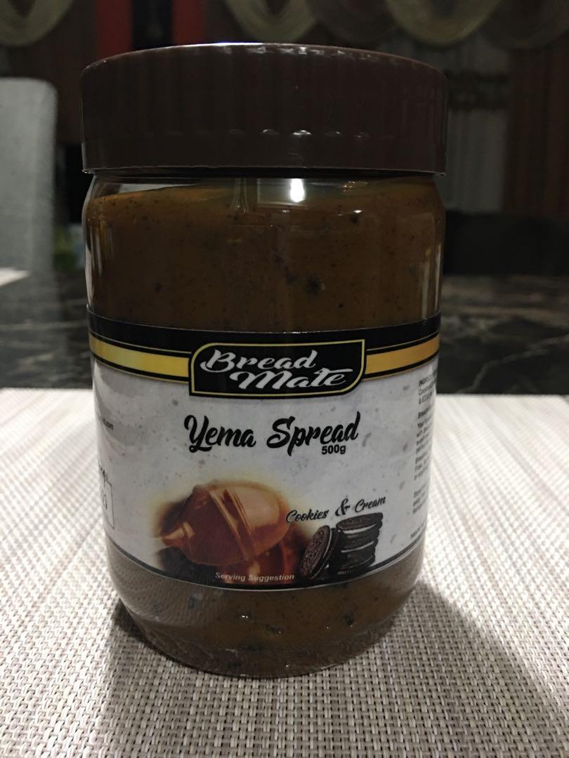 Bread mate yema spread on hand, Food & Drinks, Packaged & Instant Food on Carousell