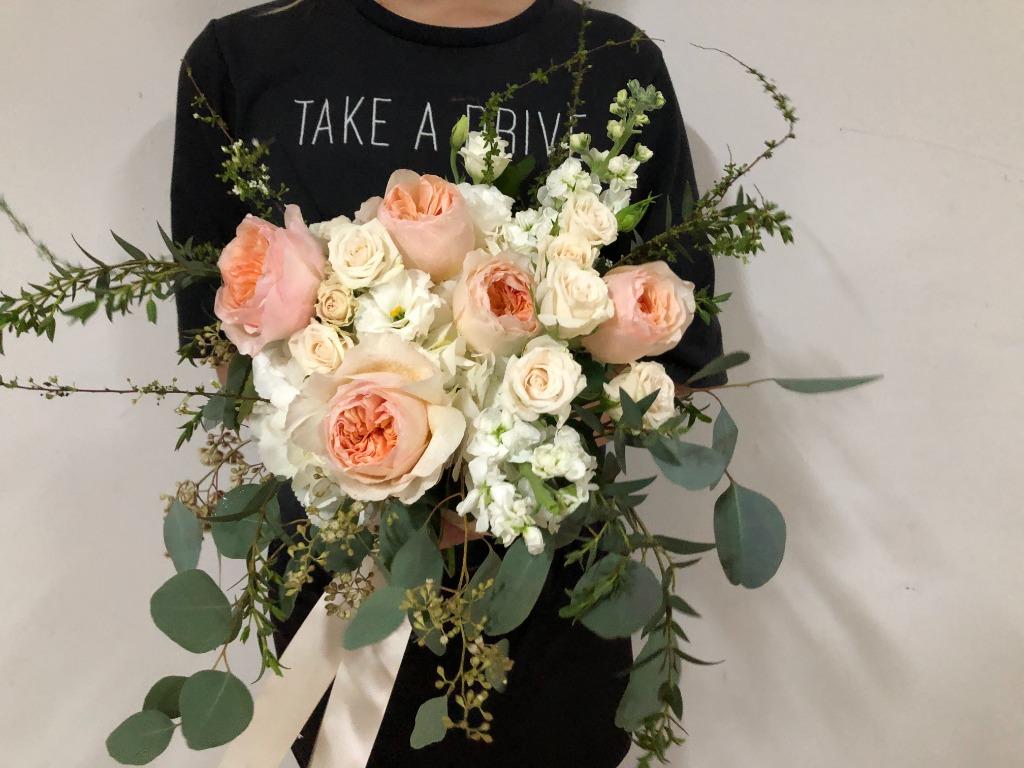 Bridal bouquet | ROM bouquet | Korean style bouquet | flowers for ...