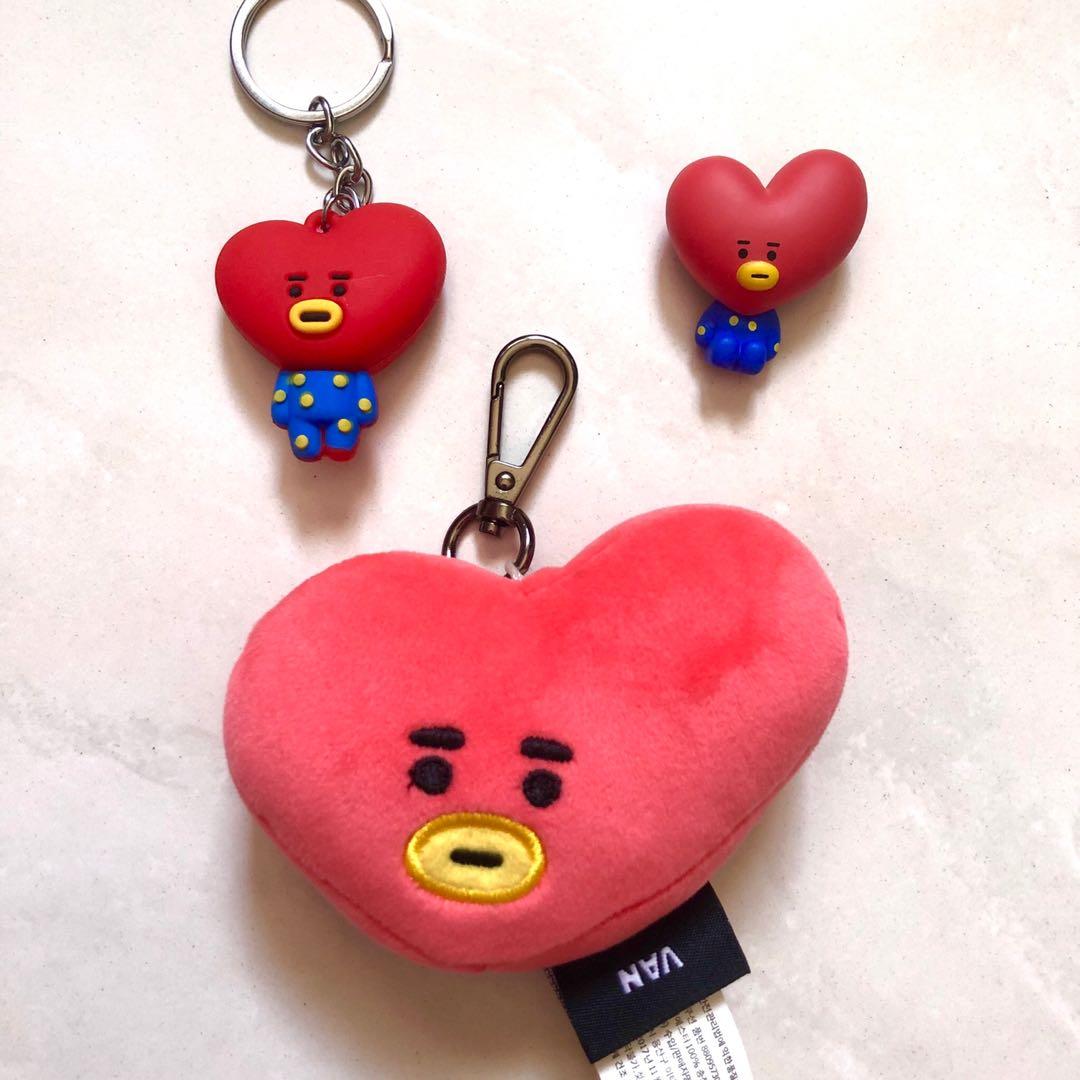 BT21 TATA Authentic Keychain, Hobbies & Toys, Memorabilia ...
