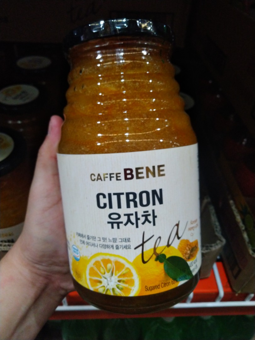 Caffe BENE Honey Citron Tea 1kg, Food & Drinks, Beverages on Carousell