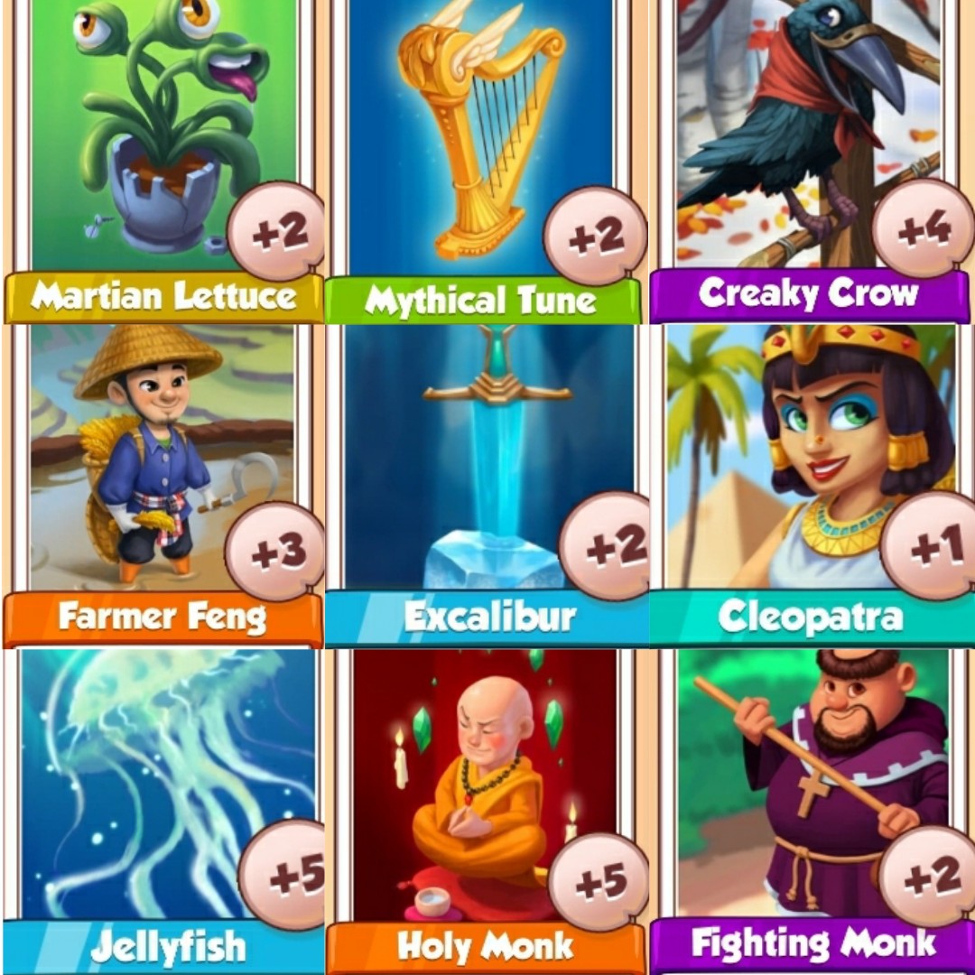 CoinMaster Cards, Hobbies & Toys, Toys & Games on Carousell