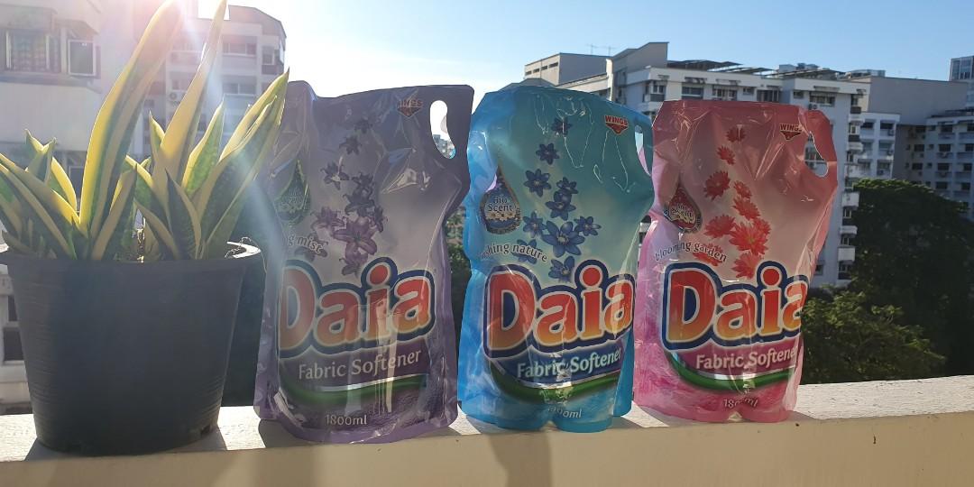 Daia softener 1800ml, Home Appliances, Cleaning & Laundry on Carousell