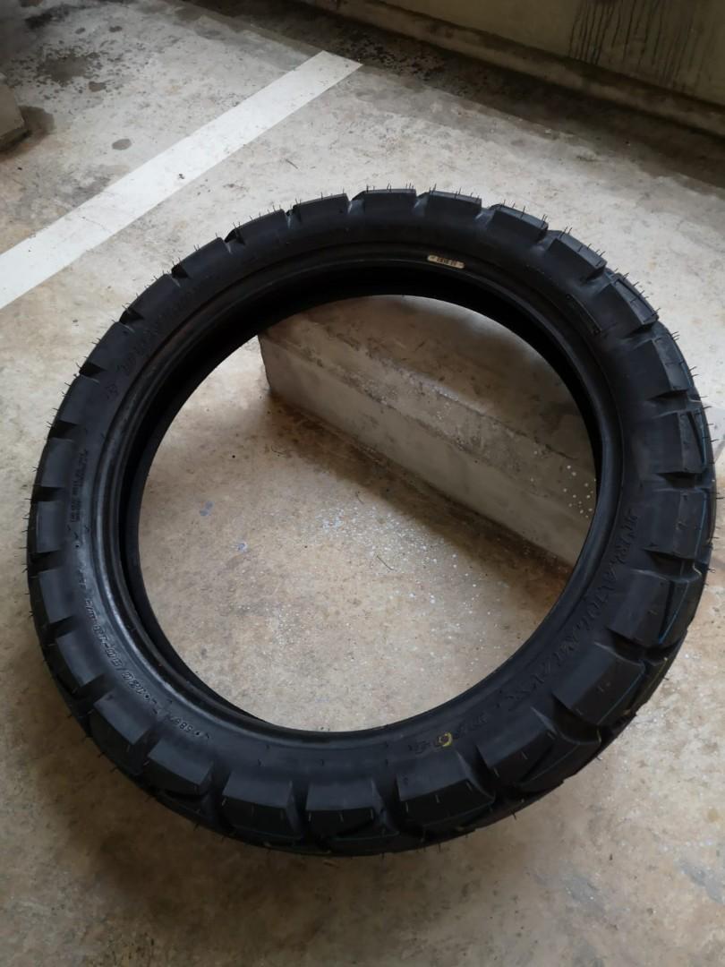 Dunlop D604 rear tire, Motorcycles, Motorcycle Accessories on Carousell
