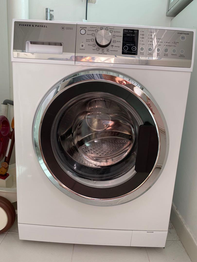 Fisher & Paykel 8kg washing machine, TV & Home Appliances, Washing ...