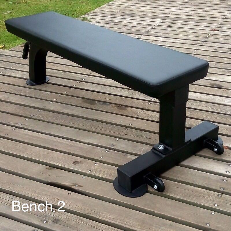 Flat Gym Bench, Sports Equipment, Exercise & Fitness, Cardio & Fitness ...