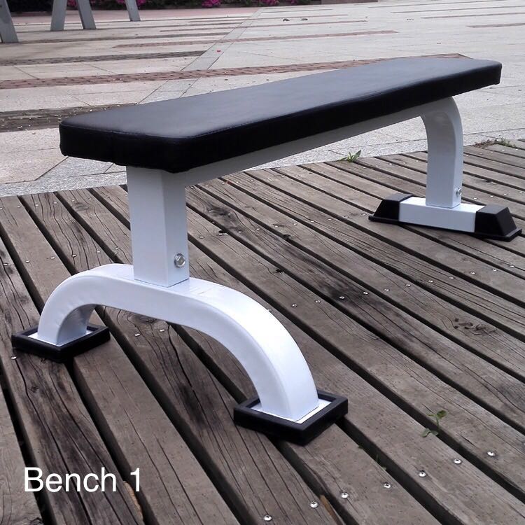 Flat Gym Bench, Sports Equipment, Exercise & Fitness, Cardio & Fitness ...