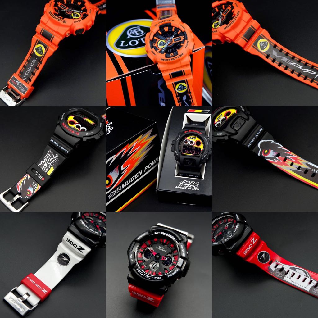 G shock Spoon Mugen Lotus Fairlady, 名牌, 手錶 - Carousell
