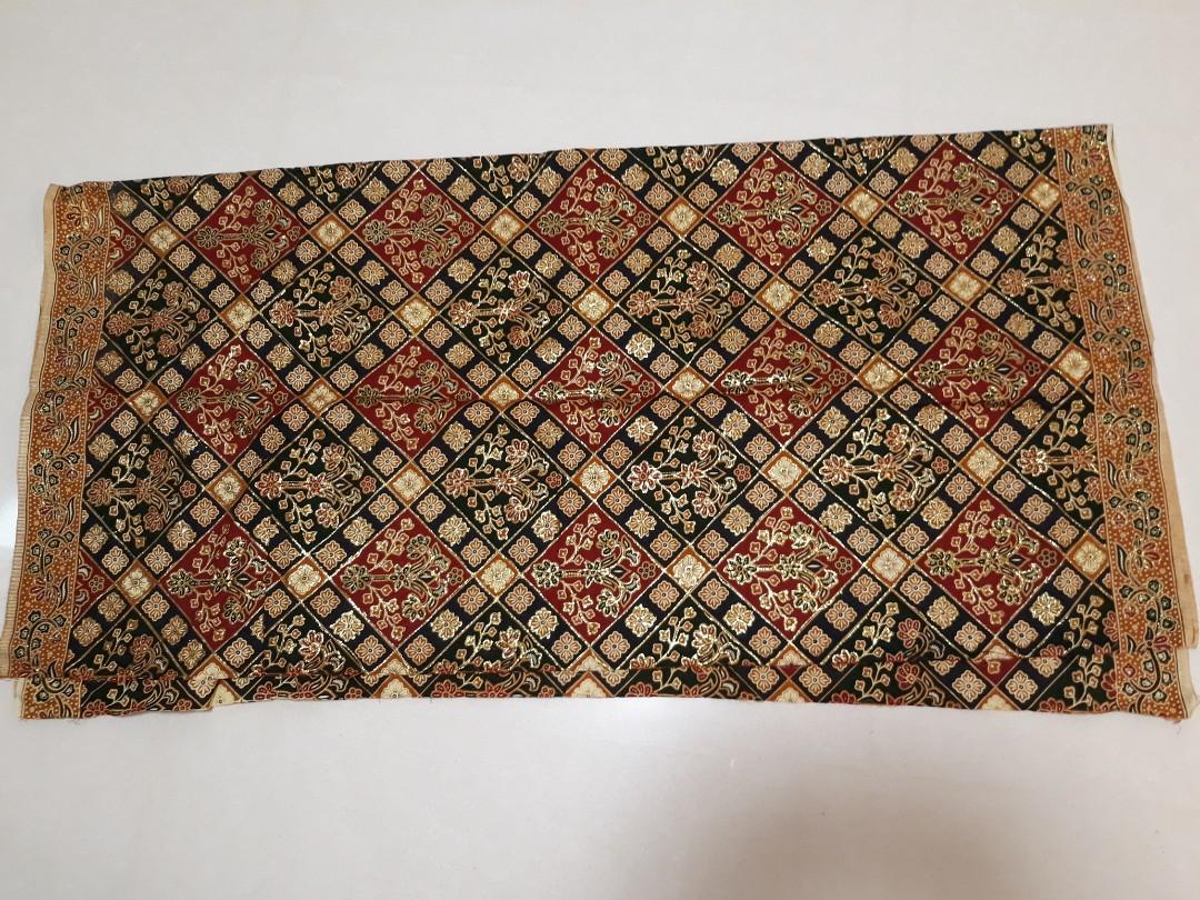 Gold thread batik from peranakan museum, Vintage & Collectibles ...