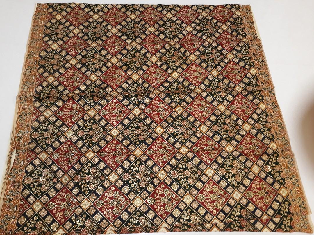 Gold thread batik from peranakan museum, Vintage & Collectibles ...