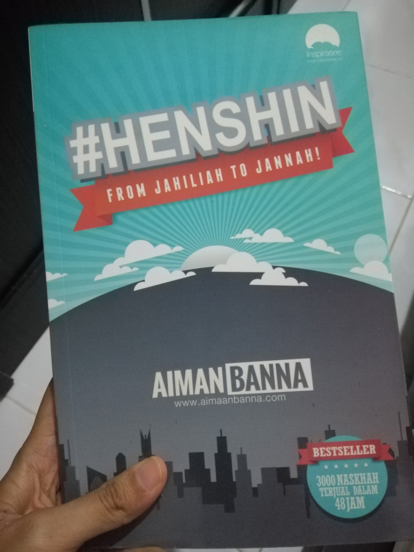 Henshin by aiman banna, Hobbies & Toys, Books & Magazines, Storybooks on Carousell