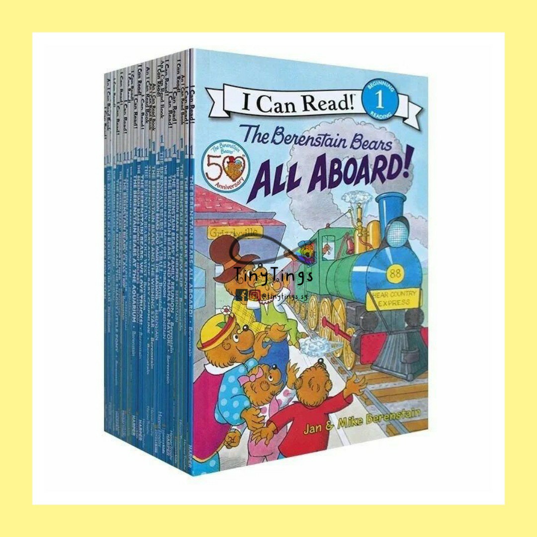 I Can Read - The Berenstain Bears Beginner Reading Level 1 25 Books ...