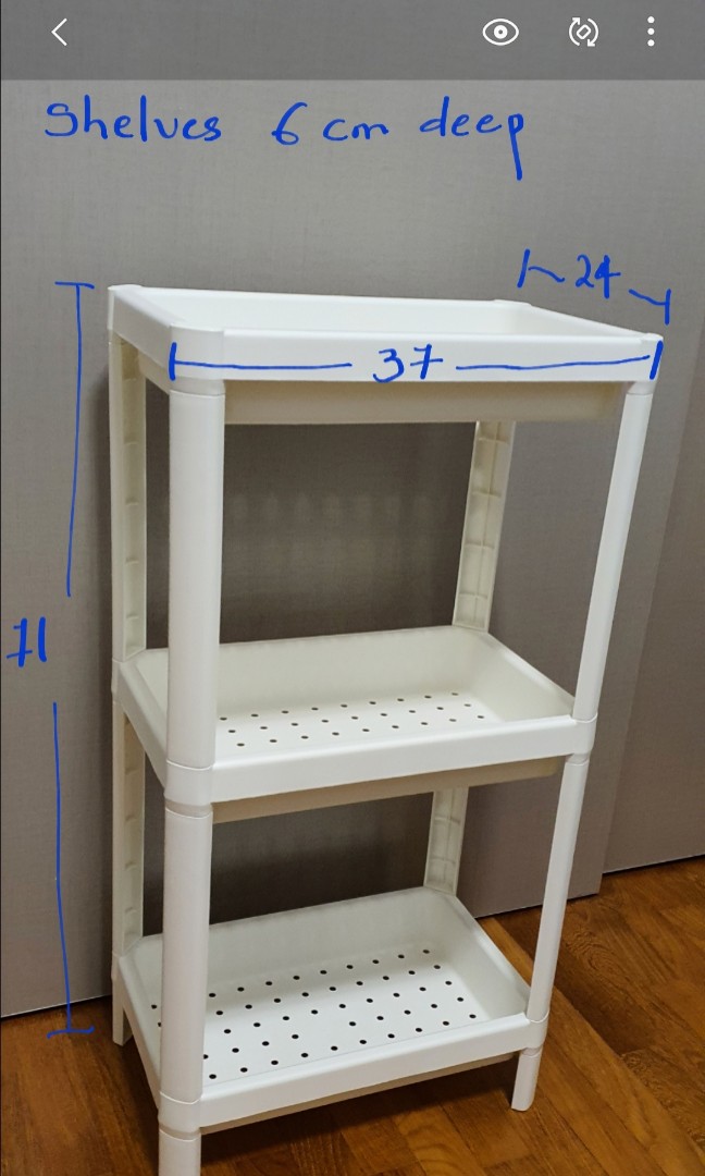 Ikea shelf rack, Furniture & Home Living, Furniture, Shelves, Cabinets ...