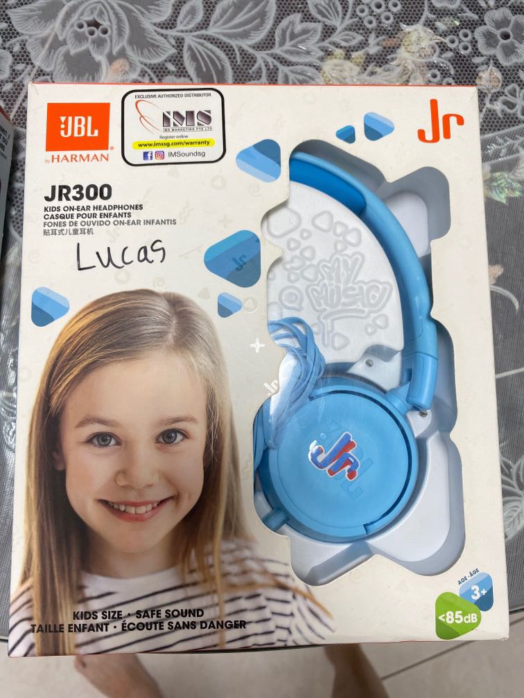 JBL JR300 kids headphones, Audio, Headphones & Headsets on Carousell