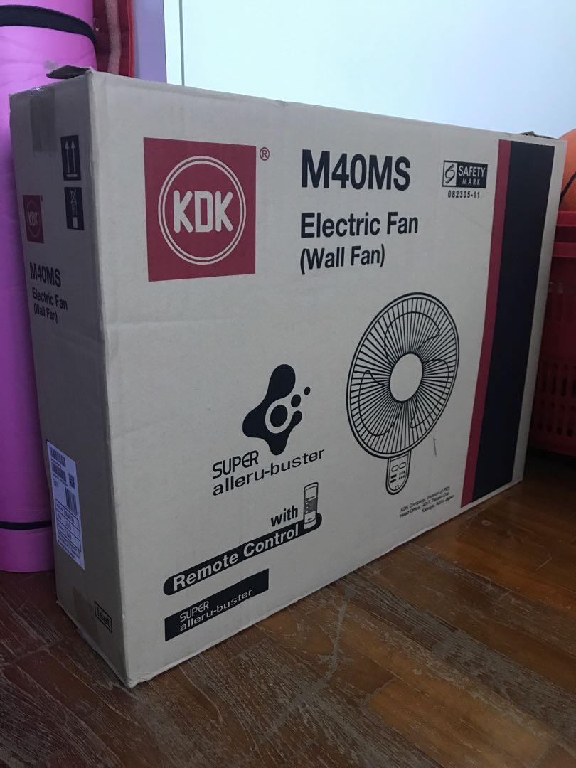 KDK Electric Fan M40MS, Furniture & Home Living, Lighting & Fans, Fans ...