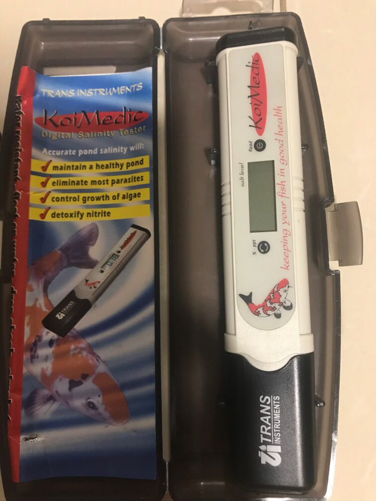 Koi Medic digital salinity tester, Pet Supplies, Homes & Other Pet ...