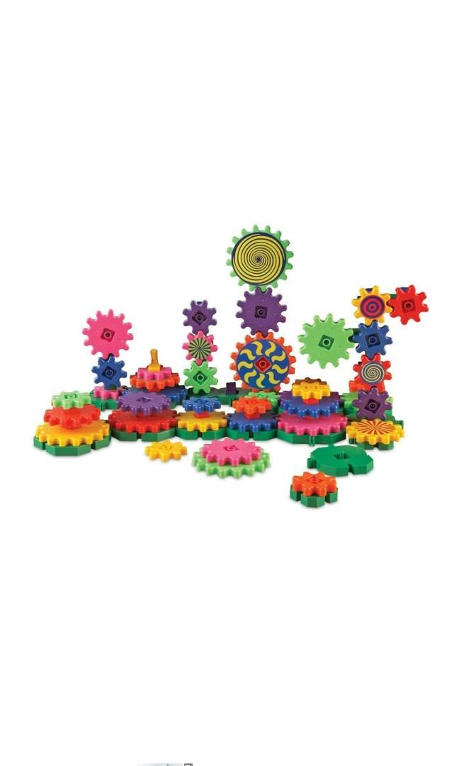 Learning Resources Gears! Gears! Gears! Wacky Factory Building Set, 128 ...