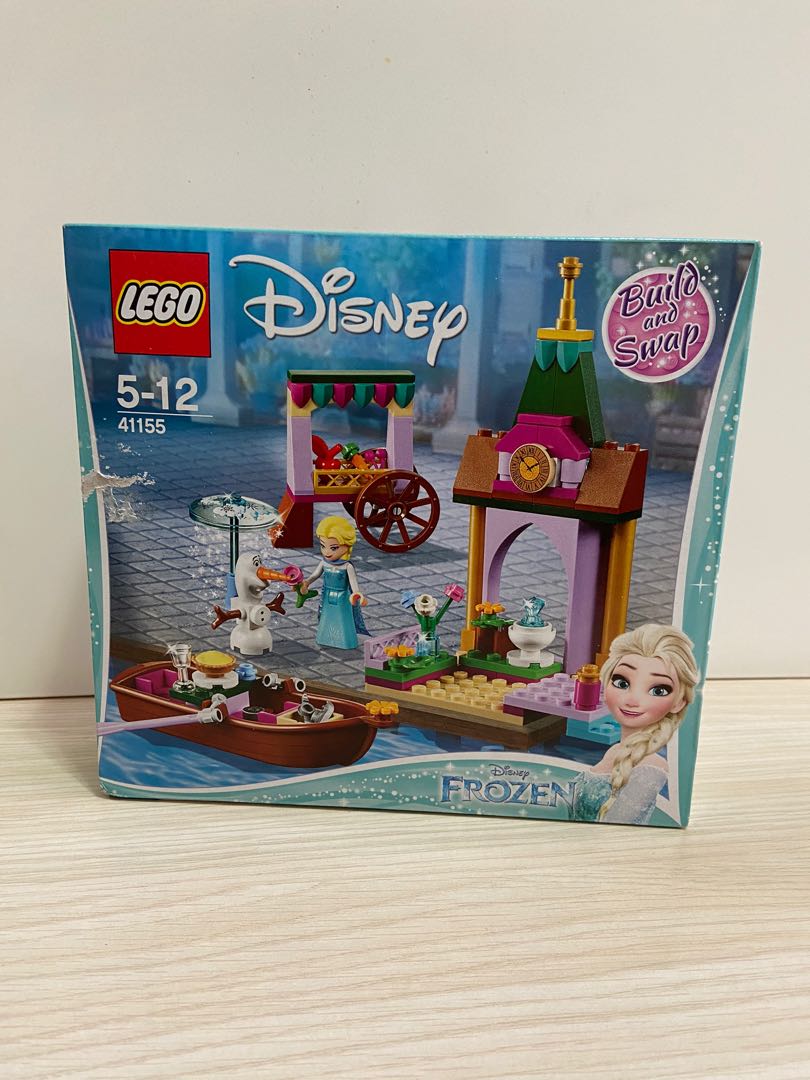 全新 LEGO 41155 Disney Frozen Elsa’s Market Adventure 魔雪奇緣愛莎公主 市集奇遇 樂高積木 ...