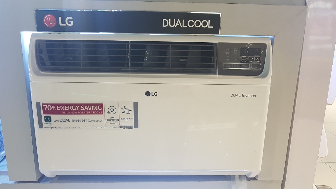 LG Dual Inverter Window Type Aircon, TV & Home Appliances, Air ...