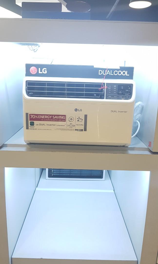 LG Dual Inverter Window Type Aircon, TV & Home Appliances, Air ...