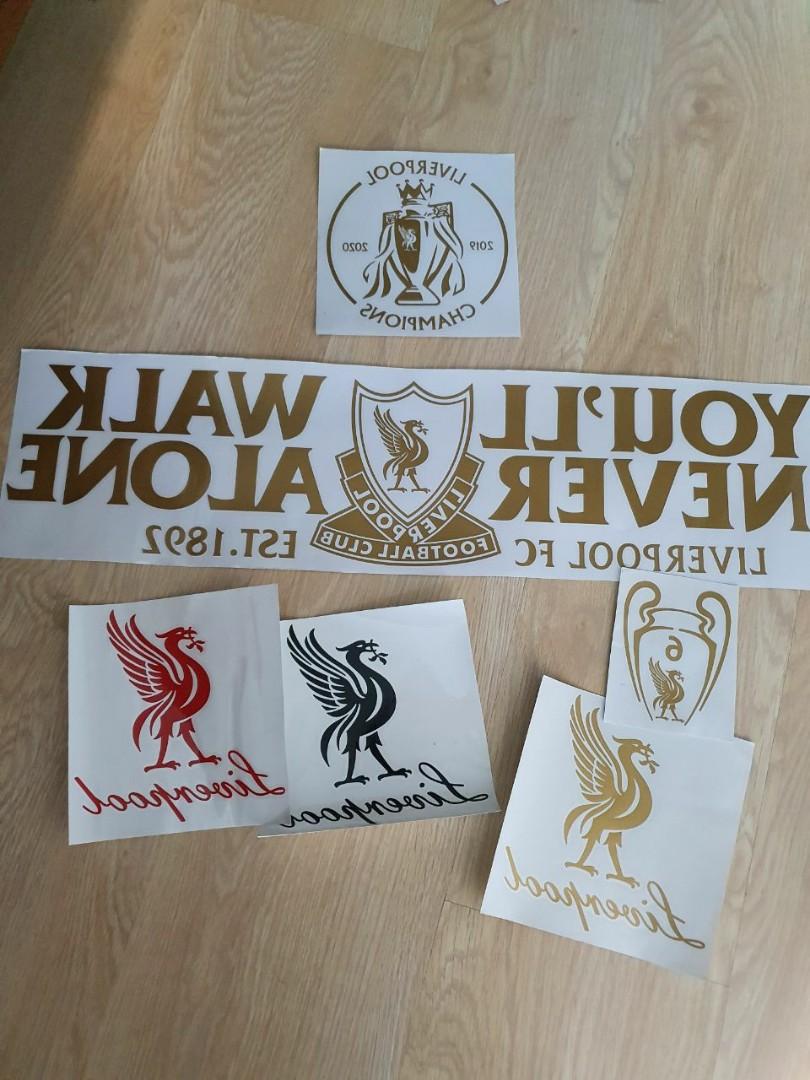 Liverpool Stickers Car Decal, Car Accessories, Accessories on Carousell