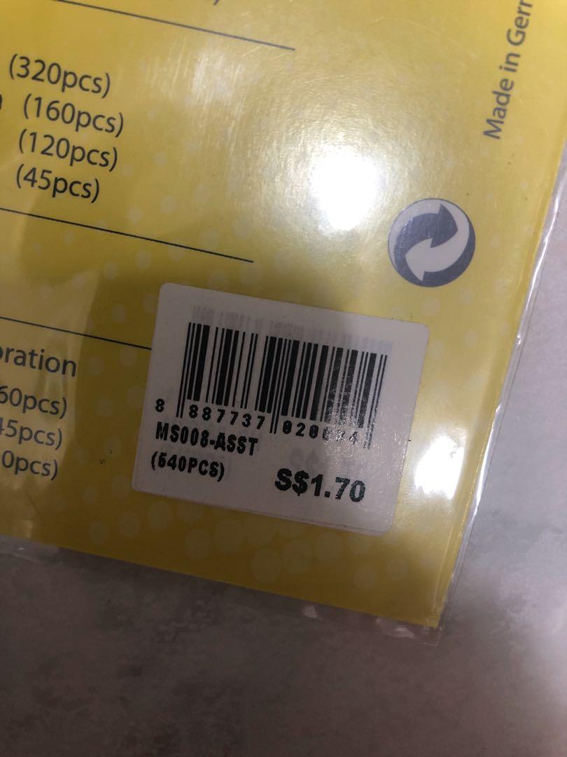 Mayspies label round stickers, Hobbies & Toys, Stationery & Craft ...