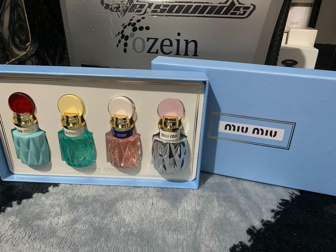 miu miu set perfume, Beauty & Personal Care, Fragrance & Deodorants on ...