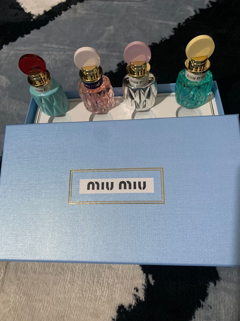 miu miu set perfume, Beauty & Personal Care, Fragrance & Deodorants on ...