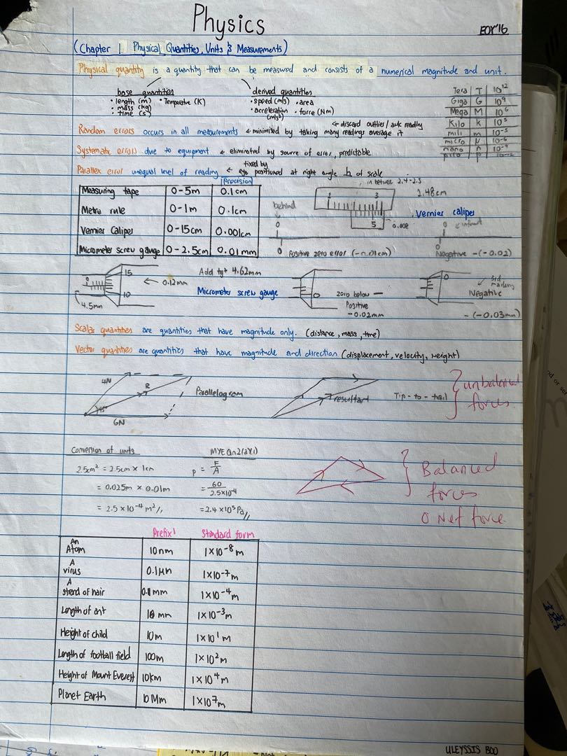 O Level Physics Notes, Hobbies & Toys, Books & Magazines, Assessment ...