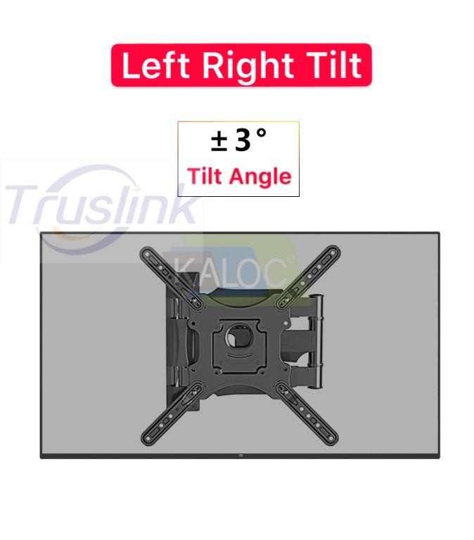Original KALOC X4 180° Full Motion Double Swivel -5°~8° Up Down Tilt -3 ...