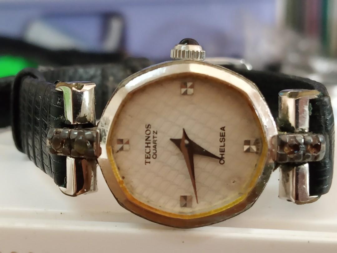 Original Swiss Technos lady watch, Women's Fashion, Watches ...