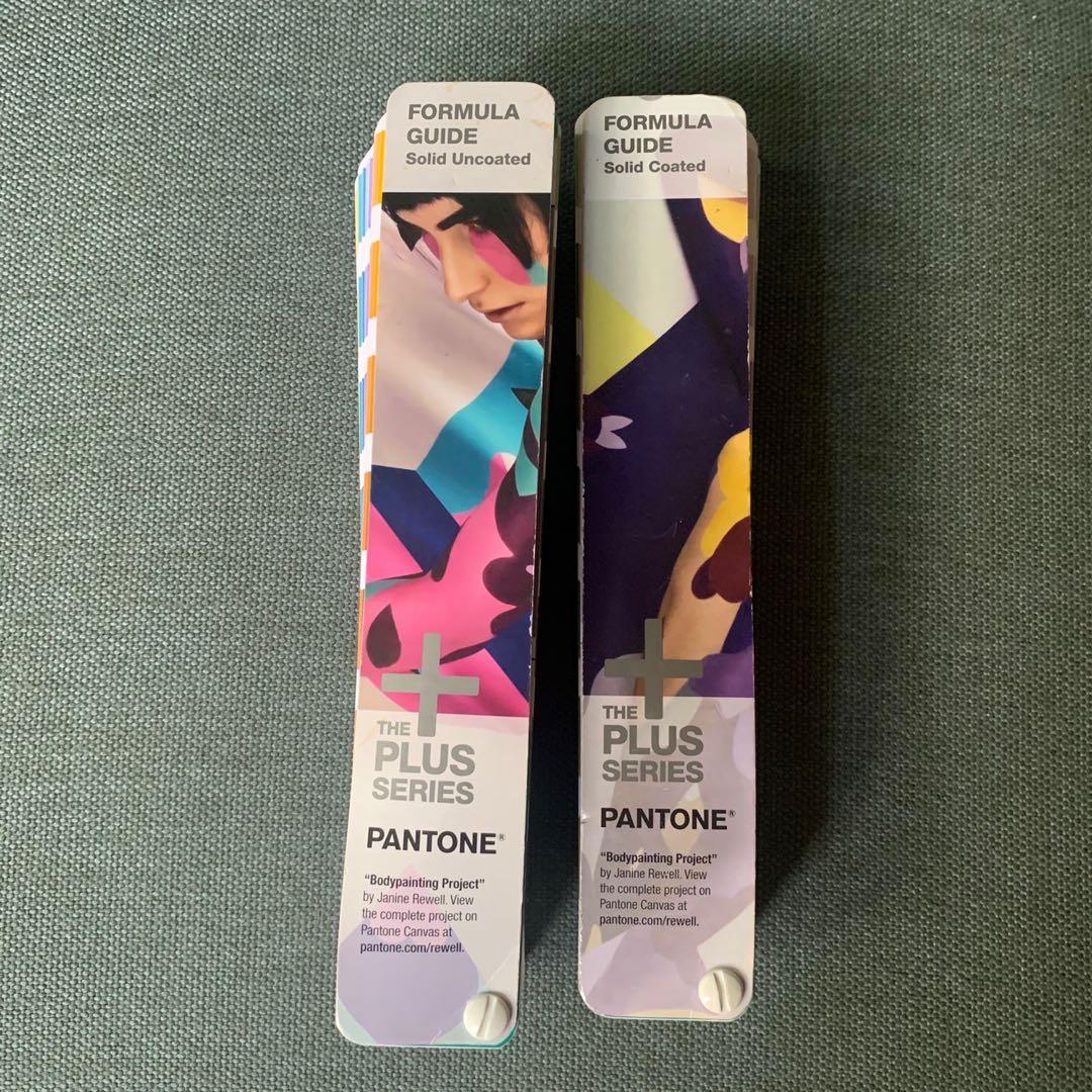 Original Pantone Formula Guide (2 sets), Hobbies & Toys, Stationary ...