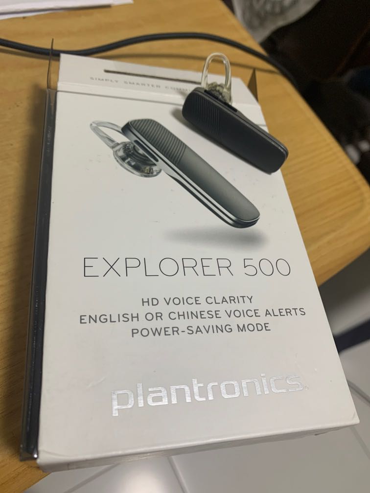 Plantronics Explorer 500 Bluetooth ear piece, Audio, Earphones on Carousell