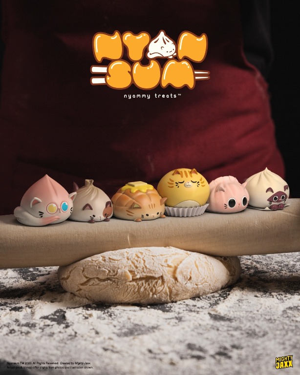 Pre Order Mighty Jaxx Nyan Sum by Nyammy Treats Blindbox (Set of 12 ...