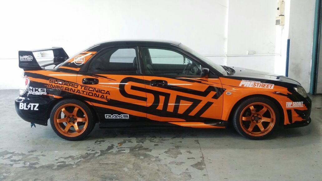 Racing Track Car Stickers, Animation Sticker Decal, Team Decal Logo ...