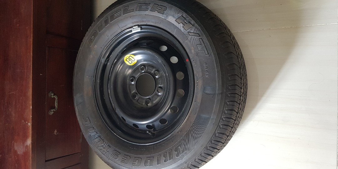 Reserved tire for Ford Everest 256x17, Car Parts & Accessories, Mags ...