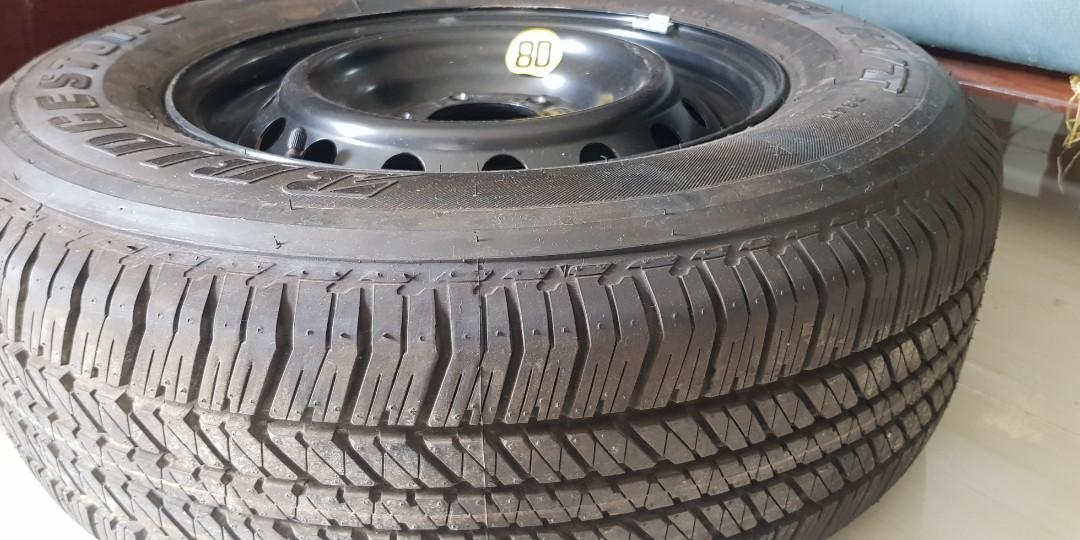 Reserved tire for Ford Everest 256x17, Car Parts & Accessories, Mags ...