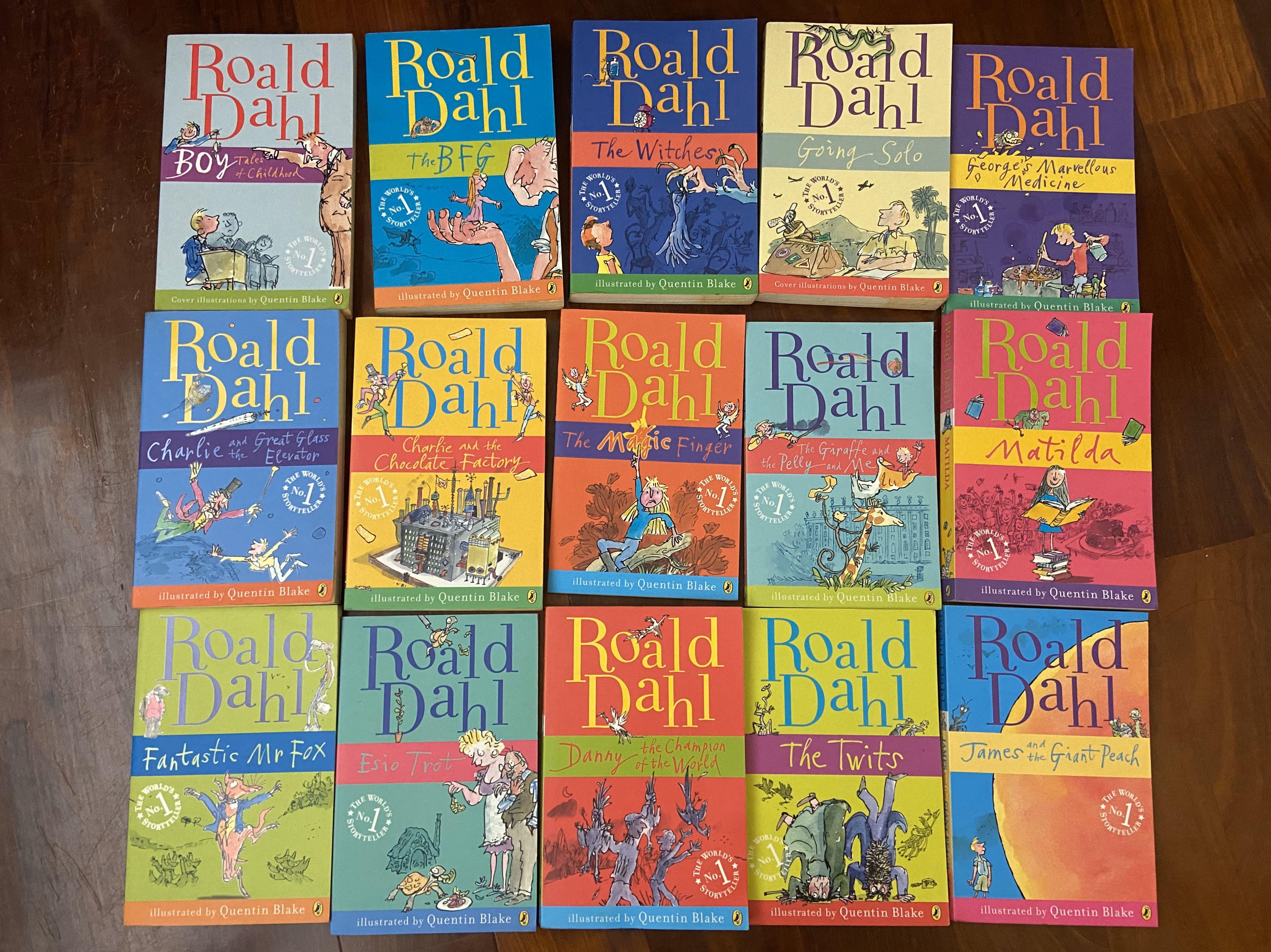 Roald Dahl Story Books, 興趣及遊戲, 書本 & 文具, 兒童書籍 - Carousell
