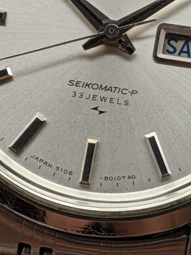 SEIKOMATIC-P 33 JEWELS WATCH 1967's, Luxury, Watches on Carousell