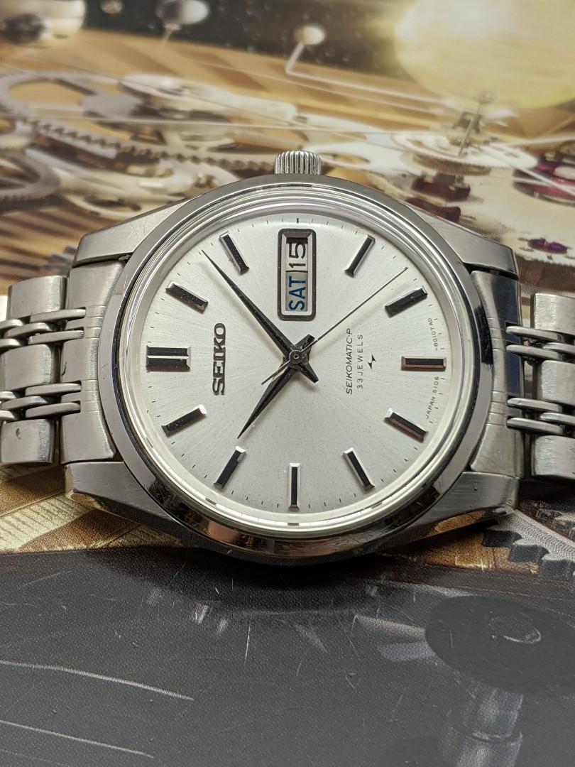 SEIKOMATIC-P 33 JEWELS WATCH 1967's, Luxury, Watches on Carousell