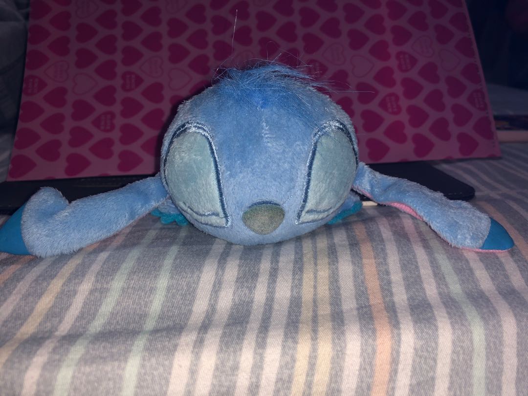 Sleeping Stitch from Disney, Hobbies & Toys, Toys & Games on Carousell