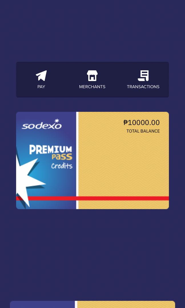 Sodexo Premium Pass worth 10k, Community on Carousell