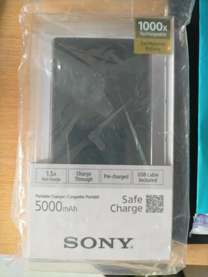Sony CP-V5B Power Bank 5000mAH, Mobile Phones & Gadgets, Mobile & Gadget Accessories, Power ...