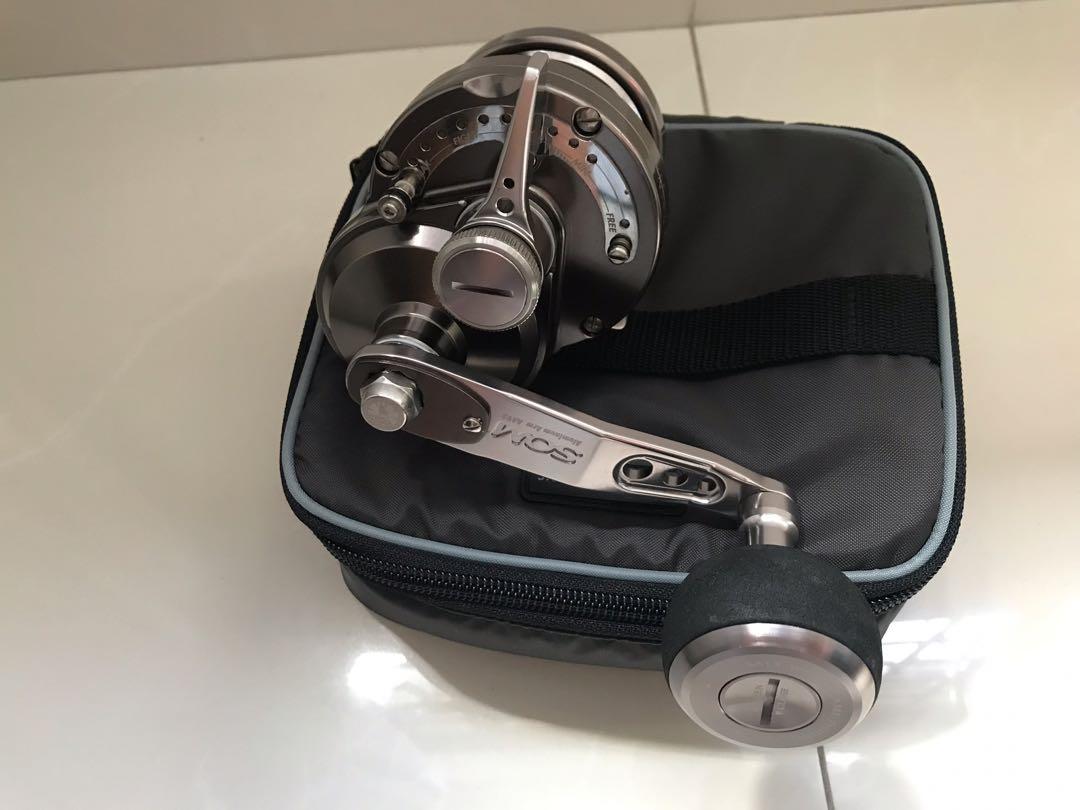 Studio Ocean Mark SOM Blue Heaven L50 HI Left Lever Drag Reel (not ...