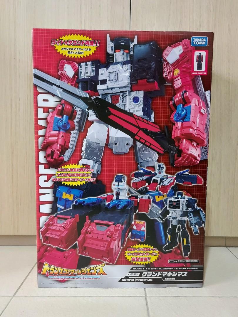 Transformers legends LG-EX LG EX Grand Maximus Fortress Maximus ...