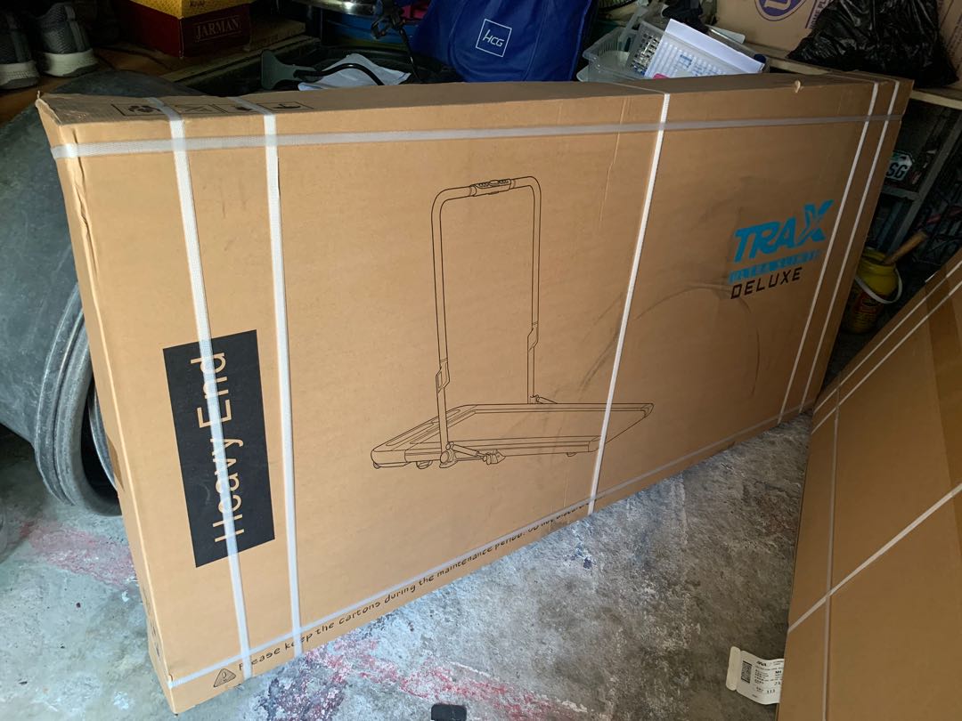 Trax Ultra Slim deluxe treadmill, Sports Equipment, Exercise & Fitness ...